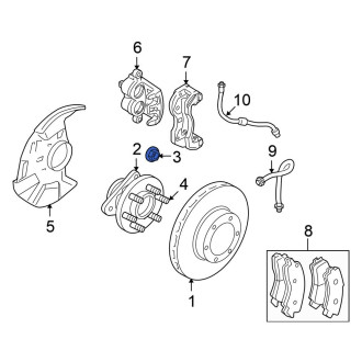 Mitsubishi OEM Driveline & Axle Parts - Hubs, CV-Joints | CARiD