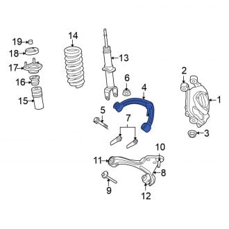 Mitsubishi OEM Suspension Parts | Factory Shocks & Struts — CARiD.com