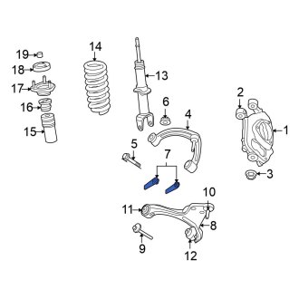 Mitsubishi OEM Suspension Parts | Factory Shocks & Struts — CARiD.com