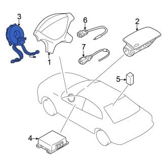 Mitsubishi Air Bag Parts | Sensors, Modules, Clocksprings — CARiD.com