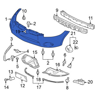 Mitsubishi Eclipse OEM Bumpers | Genuine Front & Rear Bumpers — CARiD.com