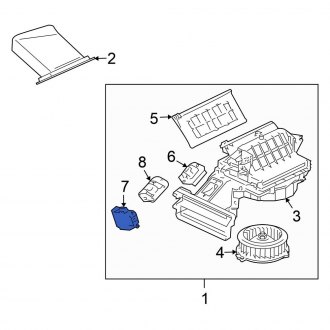 Mitsubishi Endeavor Replacement Heater Control Valves — CARiD.com