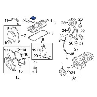 Mitsubishi Endeavor Valve Covers & Components – CARiD.com
