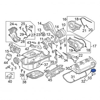 Mitsubishi Endeavor Engine Valve Covers & Parts | Gaskets, Bolts ...