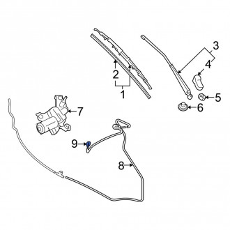 Mitsubishi Eclipse Washer Nozzles & Parts — CARID.com