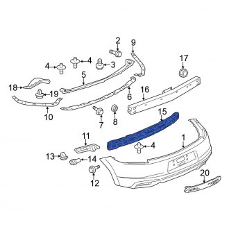 Mitsubishi Eclipse OEM Bumpers | Genuine Front & Rear Bumpers — CARiD.com
