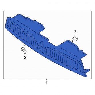 Mitsubishi OEM Grilles | Factory Billet, Mesh, LED Grilles — CARiD.com