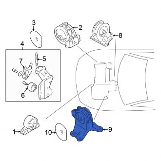 Mitsubishi Galant OEM Transmission Parts | Coolers, Flywheels — CARiD.com
