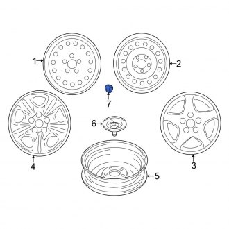 Mitsubishi OEM Wheels & Tires | Lug Nuts, TPMS Sensors, Covers — CARiD.com