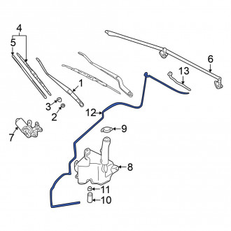 Mitsubishi Montero Washer Nozzles & Parts — CARID.com