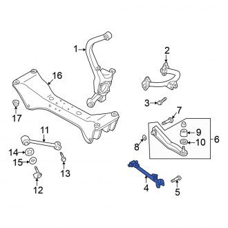 Mitsubishi Galant OEM Suspension Parts | Shocks, Struts — CARiD.com