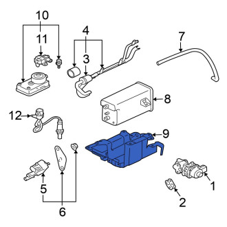 Mitsubishi Endeavor Vapor Canisters & Parts — CARiD.com