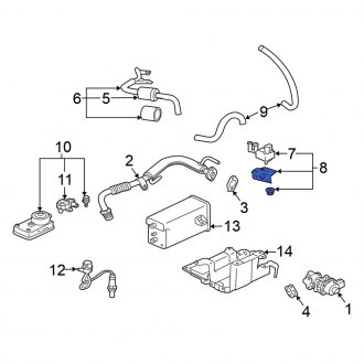 Mitsubishi Mirage G4 OEM Emission Control Parts | Oxygen Sensors ...