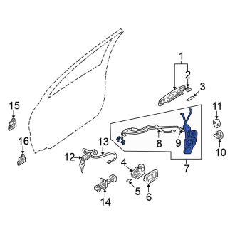 Mitsubishi Galant Door & Lock Motors, Switches, Relays – CARiD.com