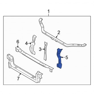 Mitsubishi Outlander OEM Header Panels & Parts — CARiD.com