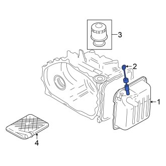 Mitsubishi Lancer OEM Transmission Parts | Coolers, Flywheels — CARiD.com