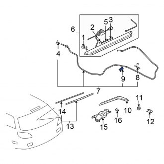 Mitsubishi Outlander Washer Hardware — CARID.com