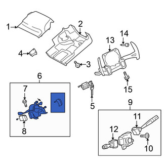 Mitsubishi Outlander Steering Columns, Shafts & Parts — CARiD.com