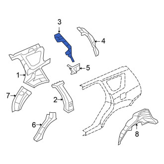 Mitsubishi Outlander Body Parts | Collision Repair, Restoration - CARiD.com