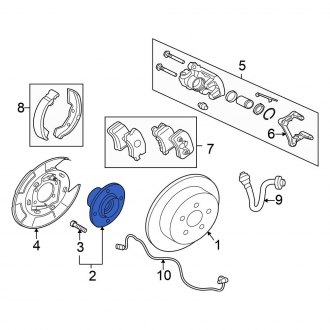 Mitsubishi Lancer OEM Driveline & Axle Parts - Hubs, CV-Joints | CARiD