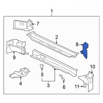 Mitsubishi Outlander Rear Body Panels & Bed Sections — CARiD.com