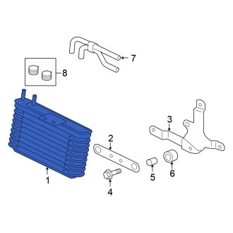 Mitsubishi Outlander OEM Transmission Parts | Coolers, Flywheels ...