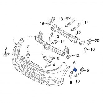 Mitsubishi Outlander Sport OEM Bumpers | Genuine Front & Rear Bumpers ...