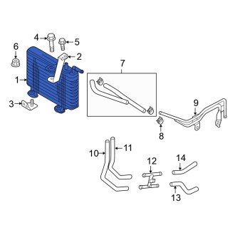 Mitsubishi Outlander OEM Transmission Parts | Coolers, Flywheels ...