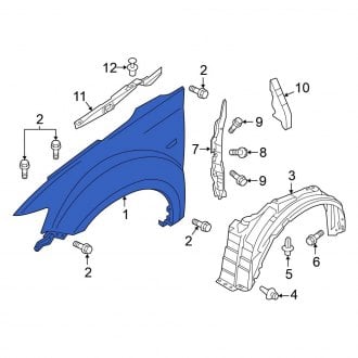 Mitsubishi OE™ Fenders - CARiD.com