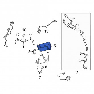 Mitsubishi Evolution Vapor Canisters & Parts — CARID.com