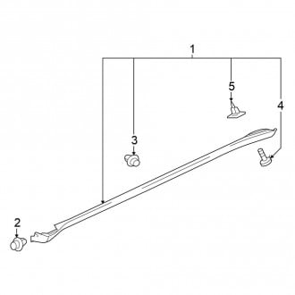 2014 Mitsubishi Outlander Replacement Rocker Panels – CARiD.com