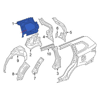 Mitsubishi Outlander Body Parts | Collision Repair, Restoration - CARiD.com