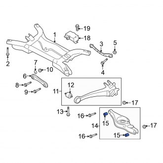 Mitsubishi Lancer OEM Suspension Parts | Shocks, Struts — CARiD.com