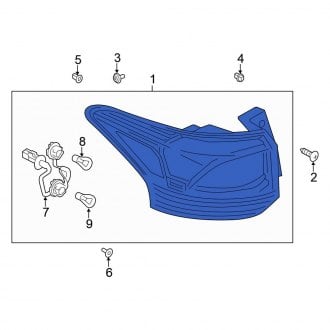 Mitsubishi OEM Tail Lights | LED, Fiber Optic, Sequential — CARiD.com