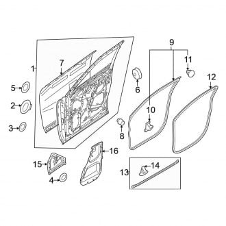 2022 Mitsubishi Outlander OEM Doors & Parts - Shells, Panels | CARiD