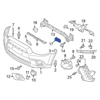 Mitsubishi Outlander Sport Bumper Reinforcements & Energy Absorbers ...