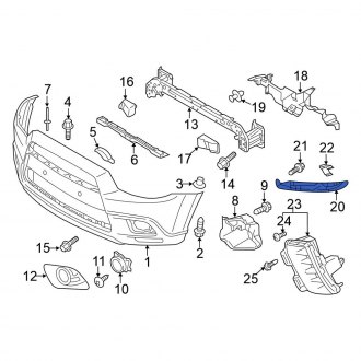 Mitsubishi Outlander Sport OEM Bumpers | Genuine Front & Rear Bumpers ...