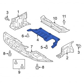 Mitsubishi OEM Header Panels & Parts | Support Bars, Panels — CARiD.com
