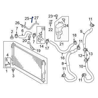 Mitsubishi Mirage Coolant Overflow Tanks — CARiD.com