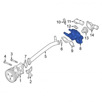 Mitsubishi Outlander Thermostat Housings & Filler Necks — CARiD.com