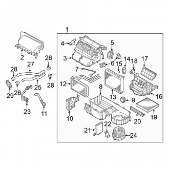 2019 Mitsubishi Outlander Sport Heater Control Valves — CARiD.com