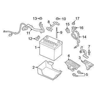 2022 Mitsubishi Outlander Sport Battery Cables & Accessories — CARiD.com