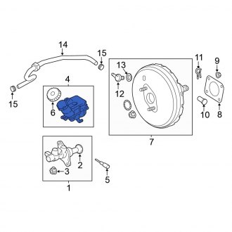 Mitsubishi Outlander Sport OEM Brake Parts | Pads, Bleeders, Rotors ...