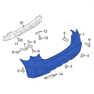 Mitsubishi Outlander Sport OEM Exterior & Body Parts — CARiD.com