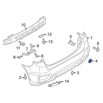 Mitsubishi Outlander Sport OEM Exterior & Body Parts — CARiD.com