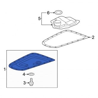 Mitsubishi Outlander Sport OEM Transmission Parts - Coolers, Flywheels ...