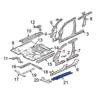 Mitsubishi Replacement Floor Pans — CARiD.com