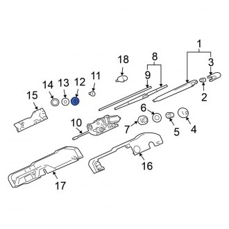 Mitsubishi OEM Window Parts | Visors, Regulators, Motors — CARiD.com