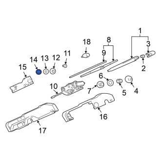 Mitsubishi Car Window Hardware | Clips, Brackets, Hinges — CARID.com