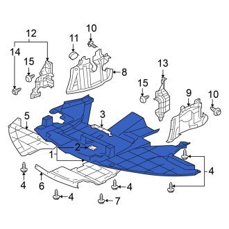 Mitsubishi OEM Header Panels & Parts | Support Bars, Panels — CARiD.com